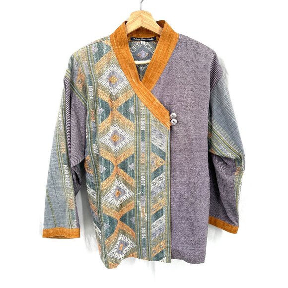 mekong river textiles | Jackets & Coats | Mekong River Textiles Woven ...